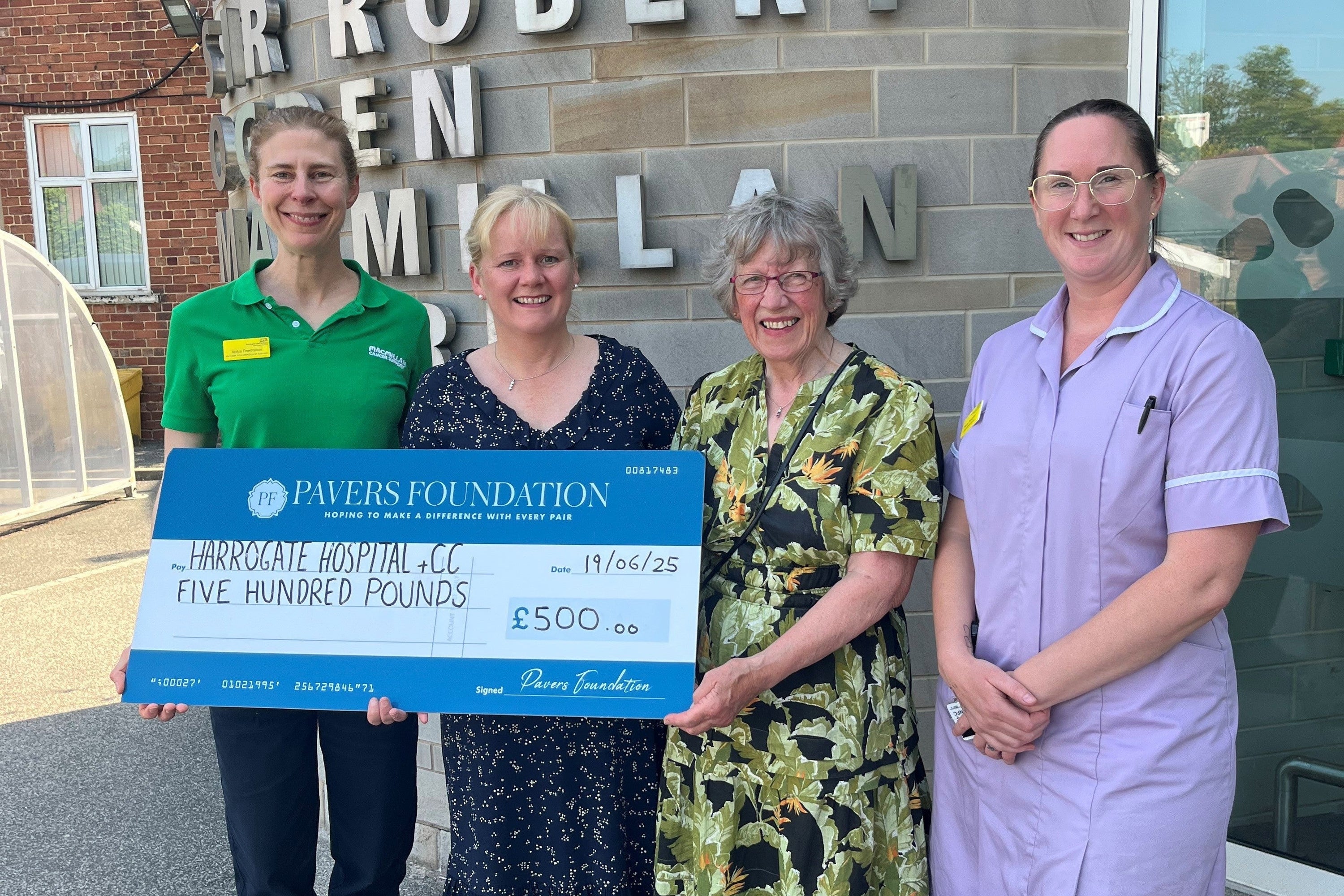 Harrogate Hospital and Community Charity – Pavers Foundation